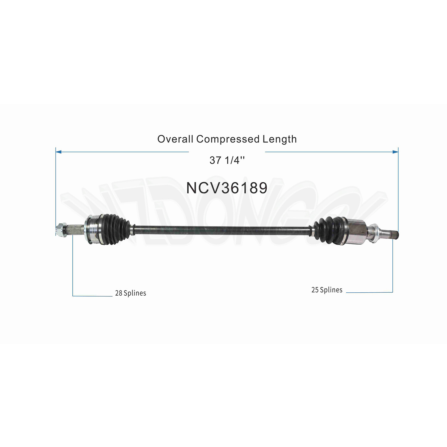 Front Right RH CV Axle Joint Assembly For Honda Civic Sport 2.0L CVT ...