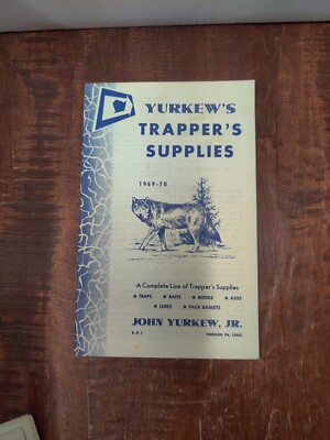 Yurkew's Trapper's Supplies 1969-1970 Catalog Freedom, PA | eBay