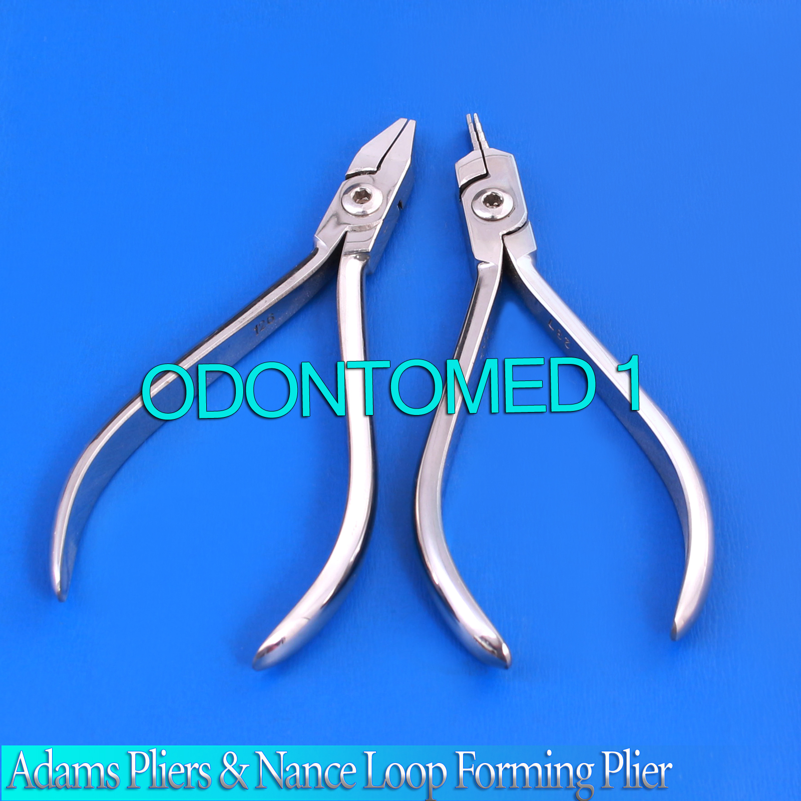 Set of 2 Adams Pliers & Nance Loop Forming Plier Orthodontic ...