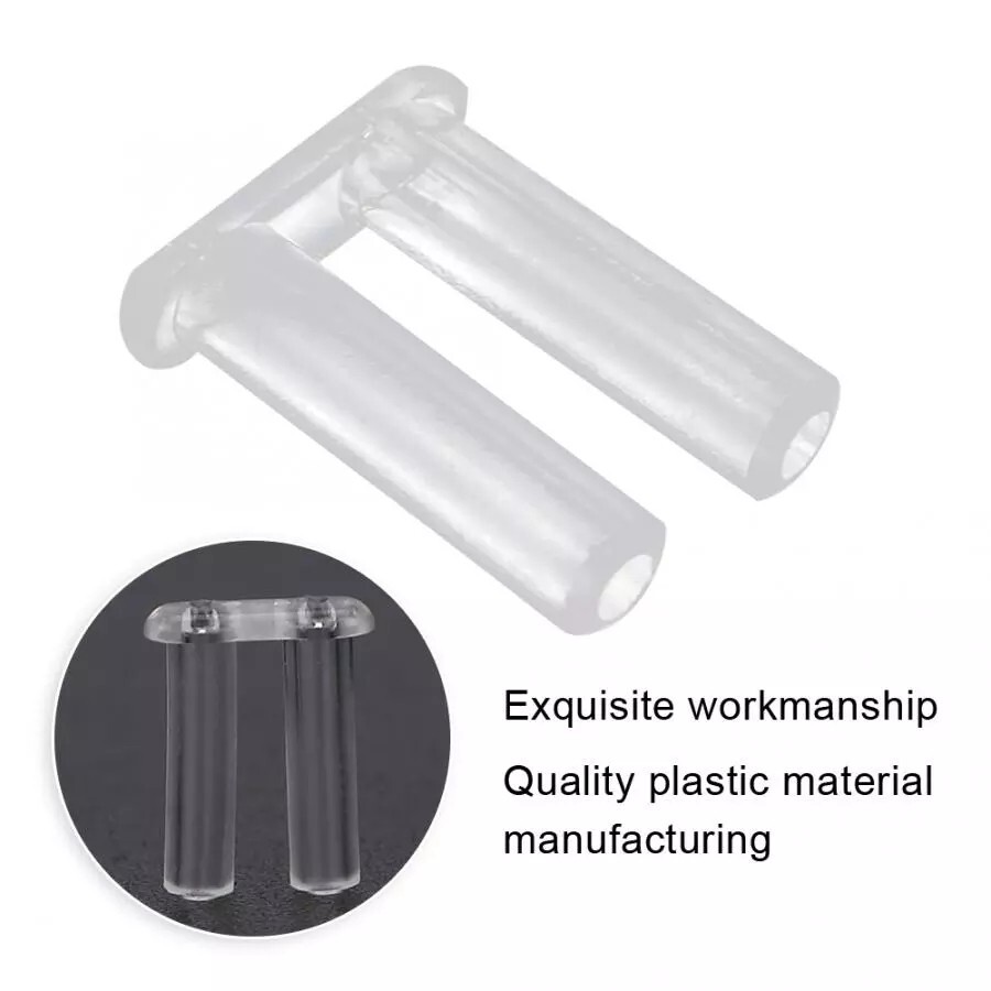 Spare Parts For Glasses Plastic Plug Durable Frameless Rimless EyeglasS ...