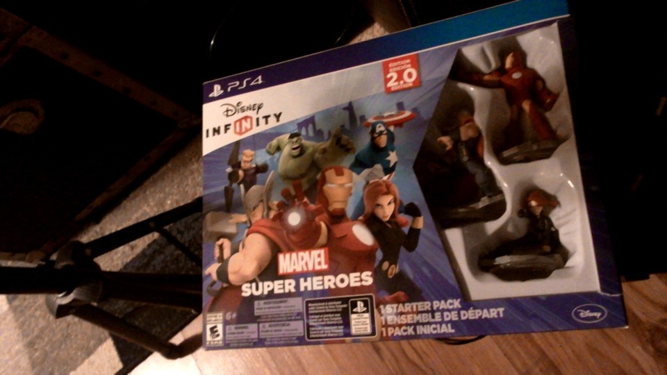 Disney Infinity Marvel Super Heroes 2.0 Edition Starter Pack (PS4) MINT ...