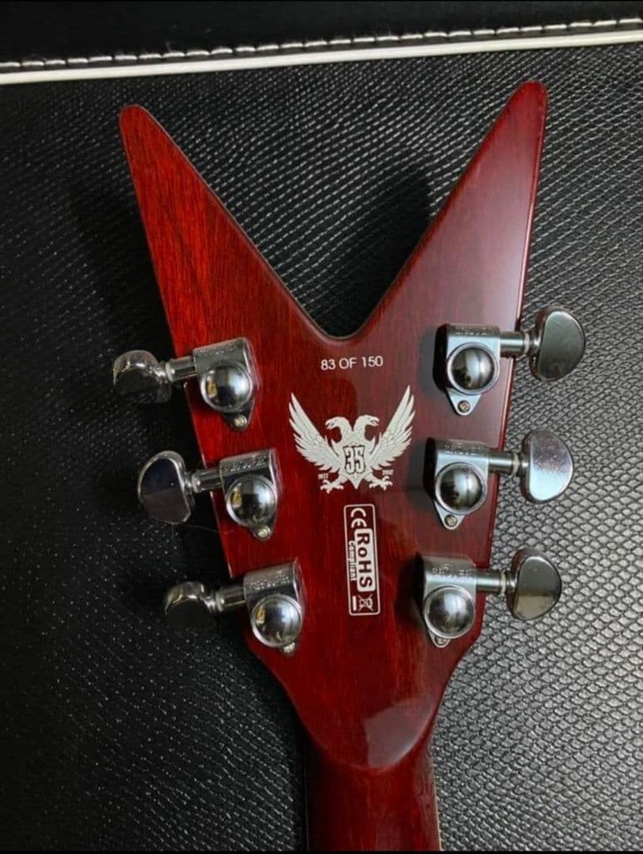 Dean V 35 35Th Cherry Shape Electric Guitar With Case | eBay