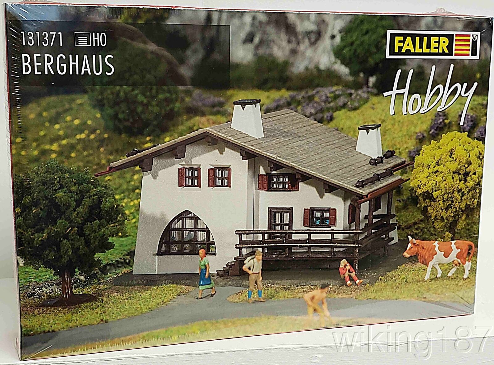 FALLER/Marklin #131371 HO 1/87 Scale KIT Alpine Chalet Mountain House
