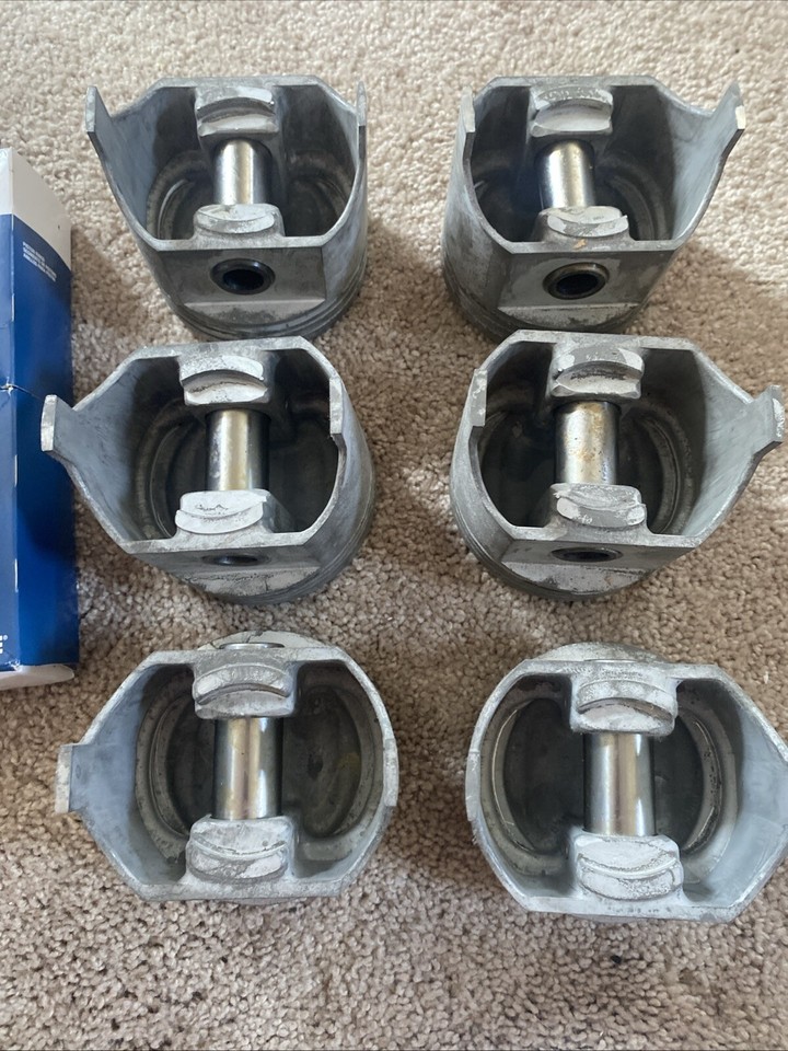 Pistons Chevy ? 57-67 SBC 283 Bore Size Set Of 6 Domed Pistons 157 ...