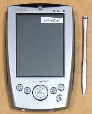 Dell Axim X5 Model HC01U Windows Pocket PC Personal Digital Assistant ...