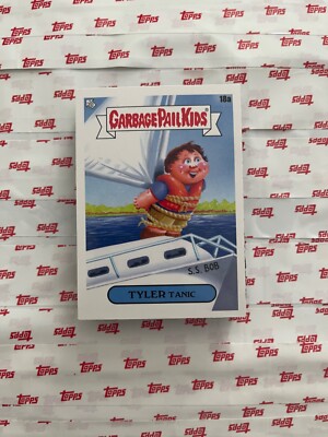2021 Topps Garbage Pail Kids Go On Vacation Tyler Tanic 18a GPK What ...
