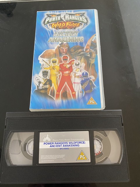 Power Rangers: Wild Force - Ancient Awakening (VHS, 2003) for sale ...