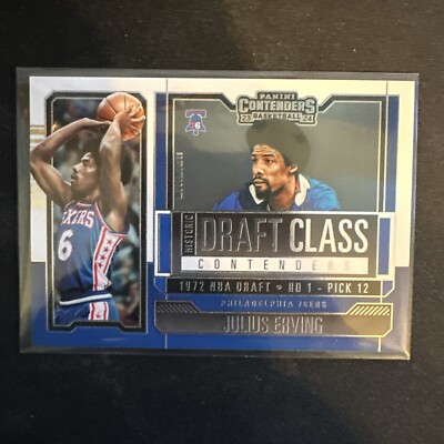 2023 Contenders Historic Draft Class Julius Erving | eBay