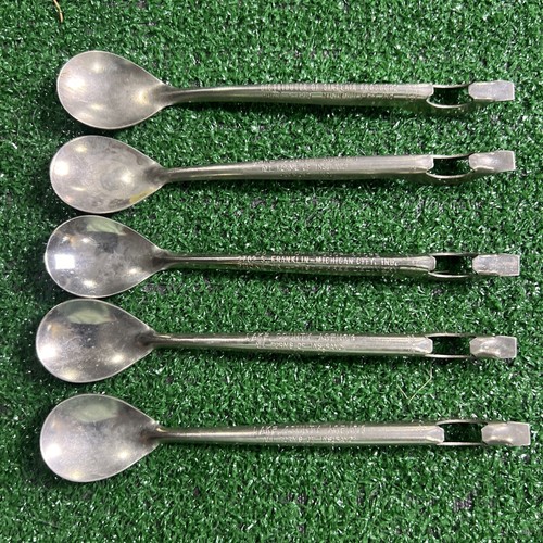 Vtg Advertising Spoon Bottle Opener Combo Bar Tool Various Advertising ...