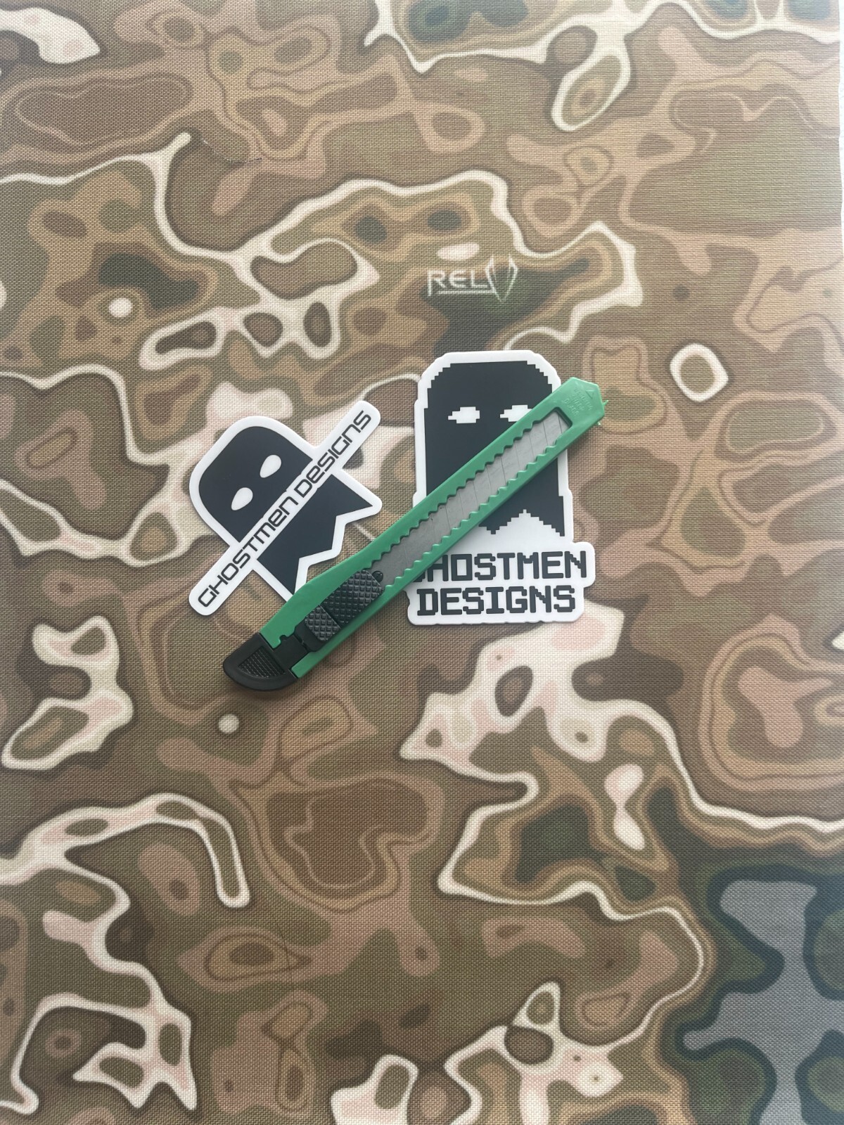 Ghostmen Designs Relv Moab Cordura Holster Wrap Kit 12" X 15" Adhesive ...