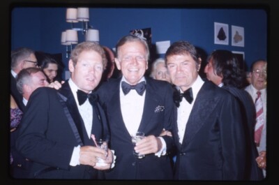 James McArthur Larry Storch 1970's Party wearing Tuxedo Original ...