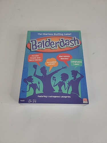 Balderdash The Game of Twisting Truths Board Game 2014 New Factory ...
