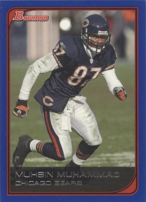 2006 Bowman - Muhsin Muhammad #4 Blue /500 for sale online | eBay