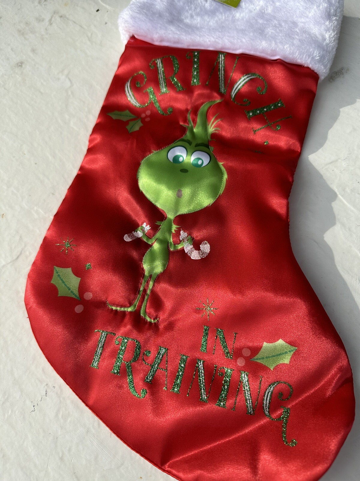Grinch Christmas Stocking | eBay