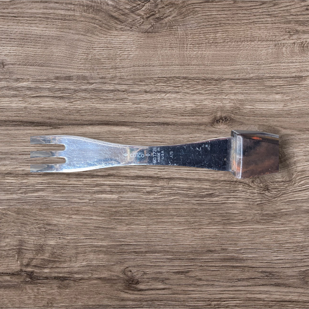 Vintage CUTCO Turning Carving Meat Fork 1726 Classic Brown Handle 3 ...