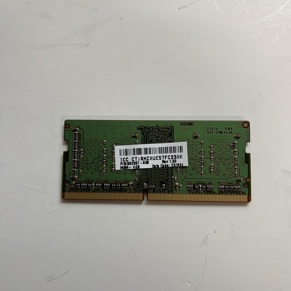 Micron 4GB DDR4 2666 MHz PC4-21300 SODIMM Laptop Memory RAM ...