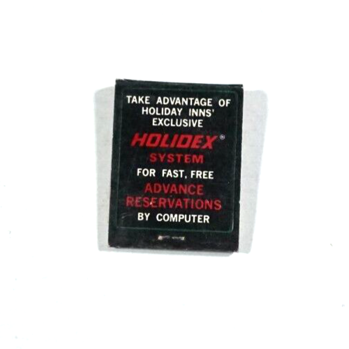 Matchbook Holiday Inn Holidex System Advanced Reservations Lima Ohio | eBay