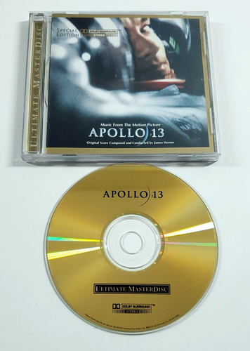 Apollo 13 Original Movie Soundtrack Gold Surround CD James Horner ...