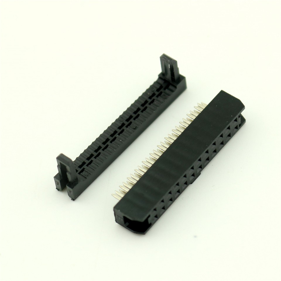 50pcs 2mm Pitch 2x12 Pin 24 Pin IDC FC Female Header Flat Cable ...