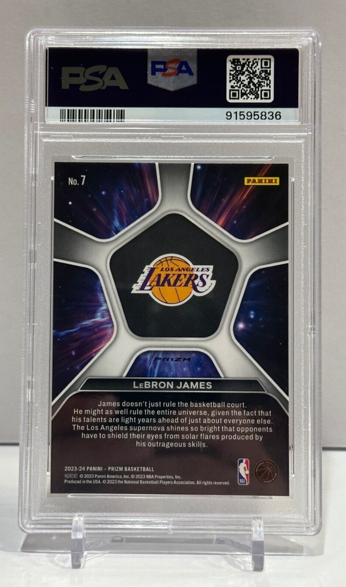 Lebron James Porte Des Lebron 10 Prism Lebron James Psa