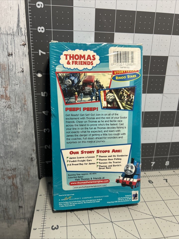 Thomas & Friends James Learns A Lesson & Other Stories VHS Tape 2001 ...
