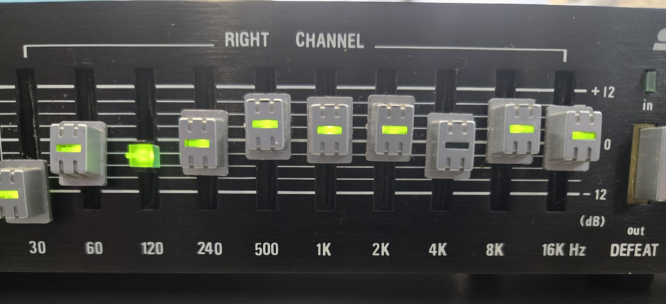 Sentrek SHQ-4210B Multi-Band Spectrum Analyzer Equalizer | eBay