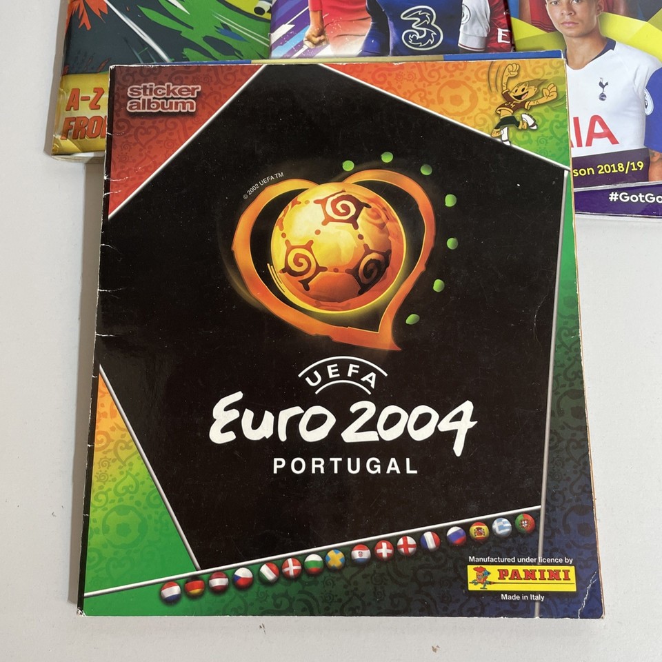 Panini Merlin Football Sticker Album Bundle x10 - All Part Complete (T ...