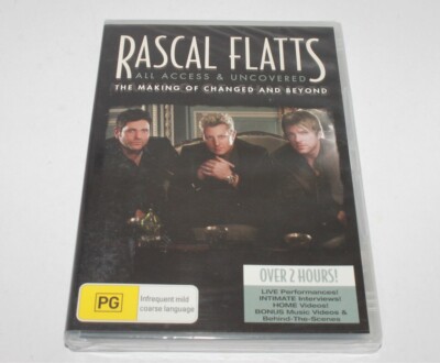 All Access and Uncovered by Rascal Flatts DVD 2012 New & Sealed Country Rock 843930007349 | eBay ...