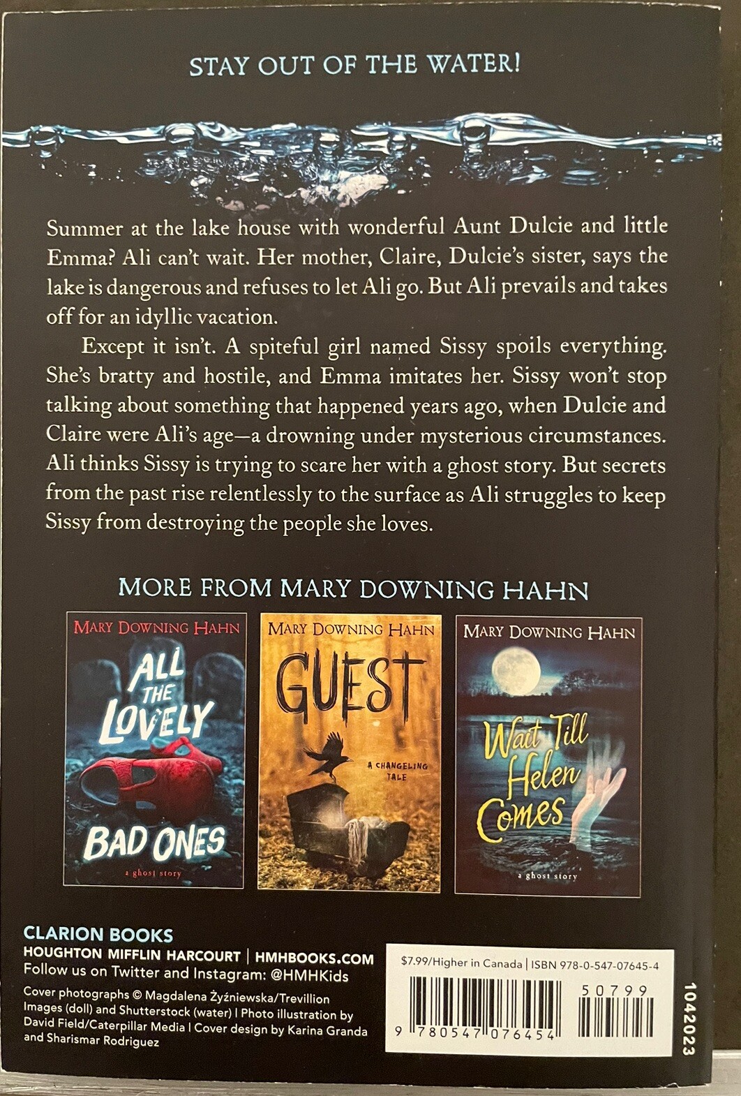 Deep and Dark and Dangerous : A Ghost Story by Mary Downing Hahn (2008 ...