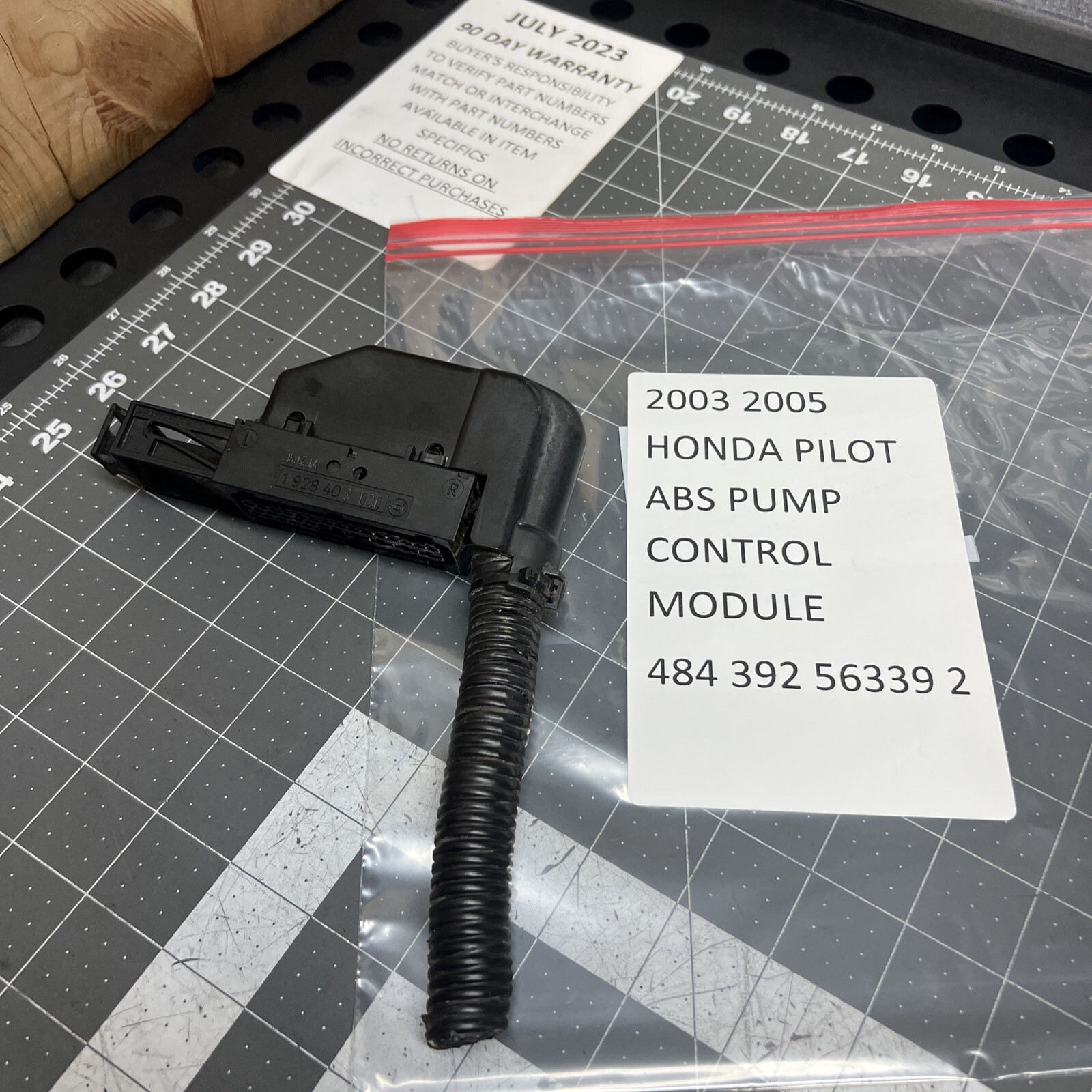 2003 2005 Honda Pilot Abs Pump Module Wiring Harness Pigtail 57110-S9V ...