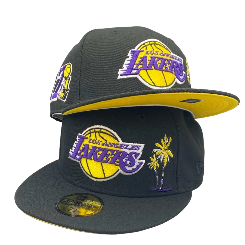59Fifty Los Angeles Lakers World Champions Fitted Cap