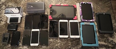 Apple iPhone Lot - Various Models & Tablets Pager + more | eBay