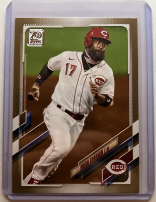 2021 Topps Series 1 BRIAN GOODWIN Gold #96 562/2021 CINCINNATI REDS ...