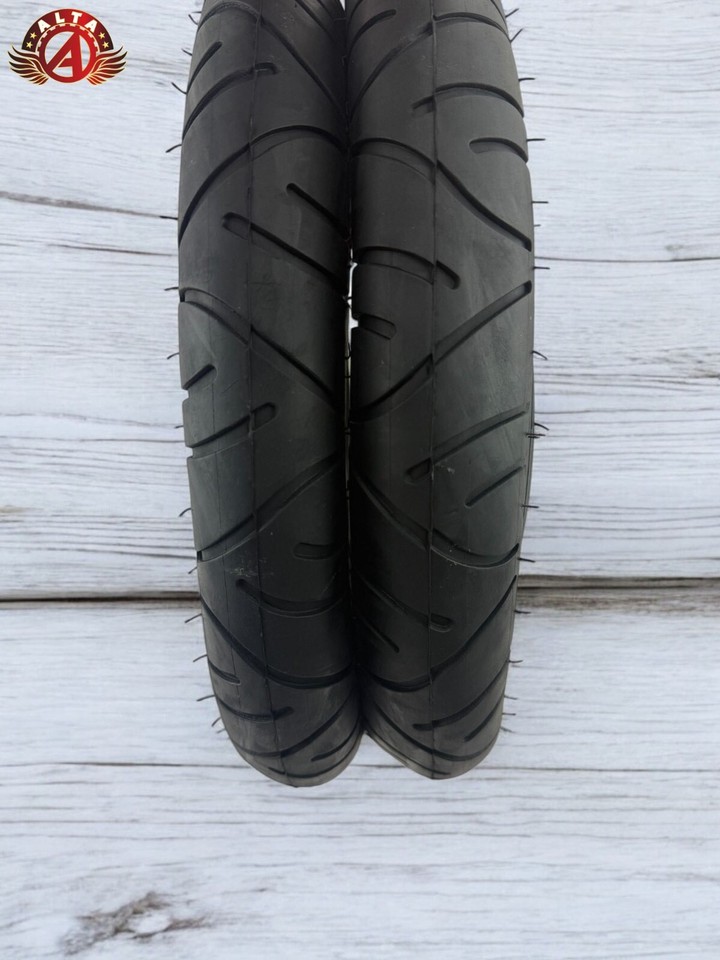 2 (TWO) ALTA BICYCLE FAT WIRE BEAD TIRE 16" X 3.00 BLACK SLICK RIDE ...