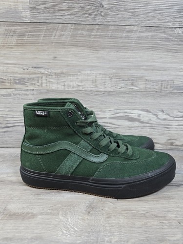 VANS MENS POPCUSH BMX SK8-HI 238 DAKOTA ROCHE SIZE US 7 GREEN/BLACK ...