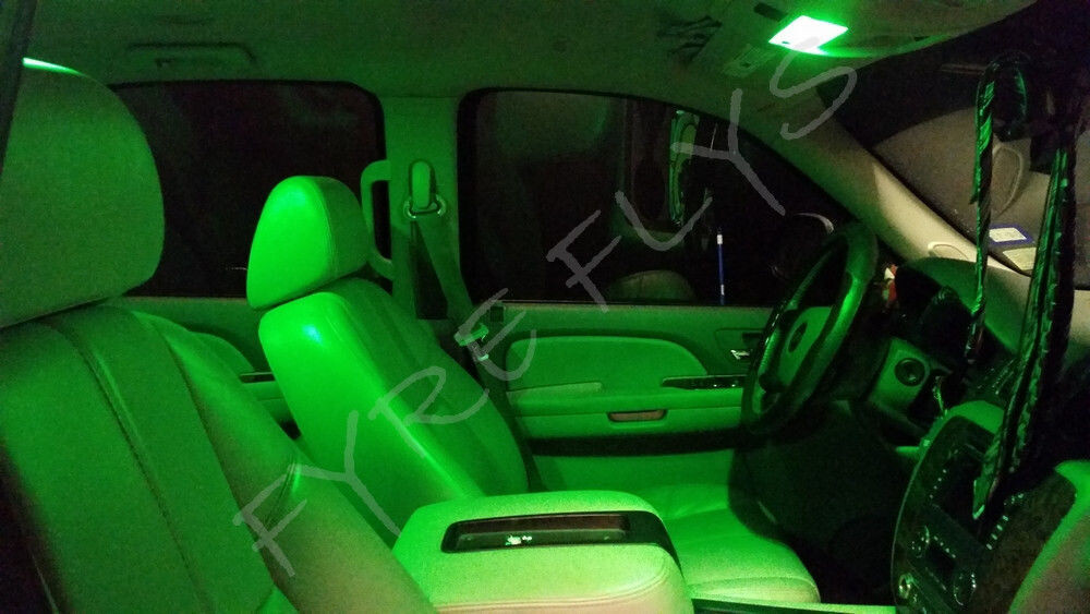13x Green LED Interior lights package kit for 1998-2004 Chevrolet S10 ...