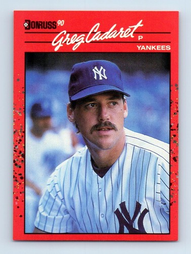 1990 Donruss Greg Cadaret New York Yankees #545 | eBay