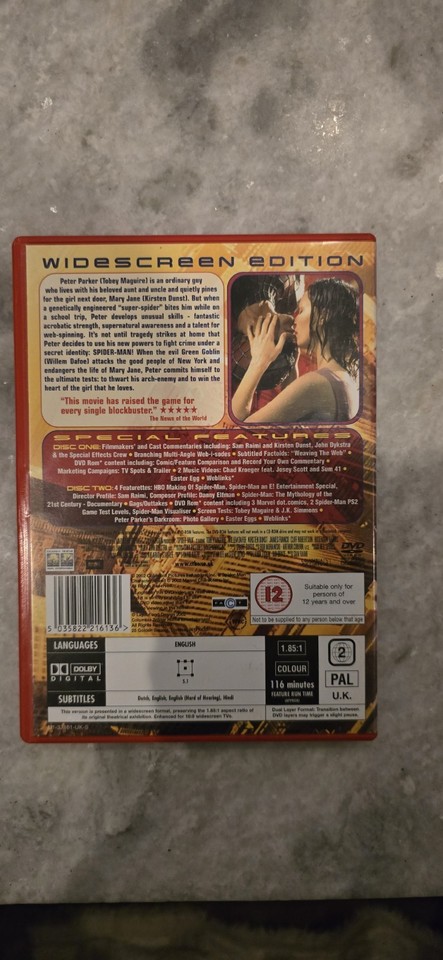 Spider-Man DVD Special 2 Disc | eBay UK