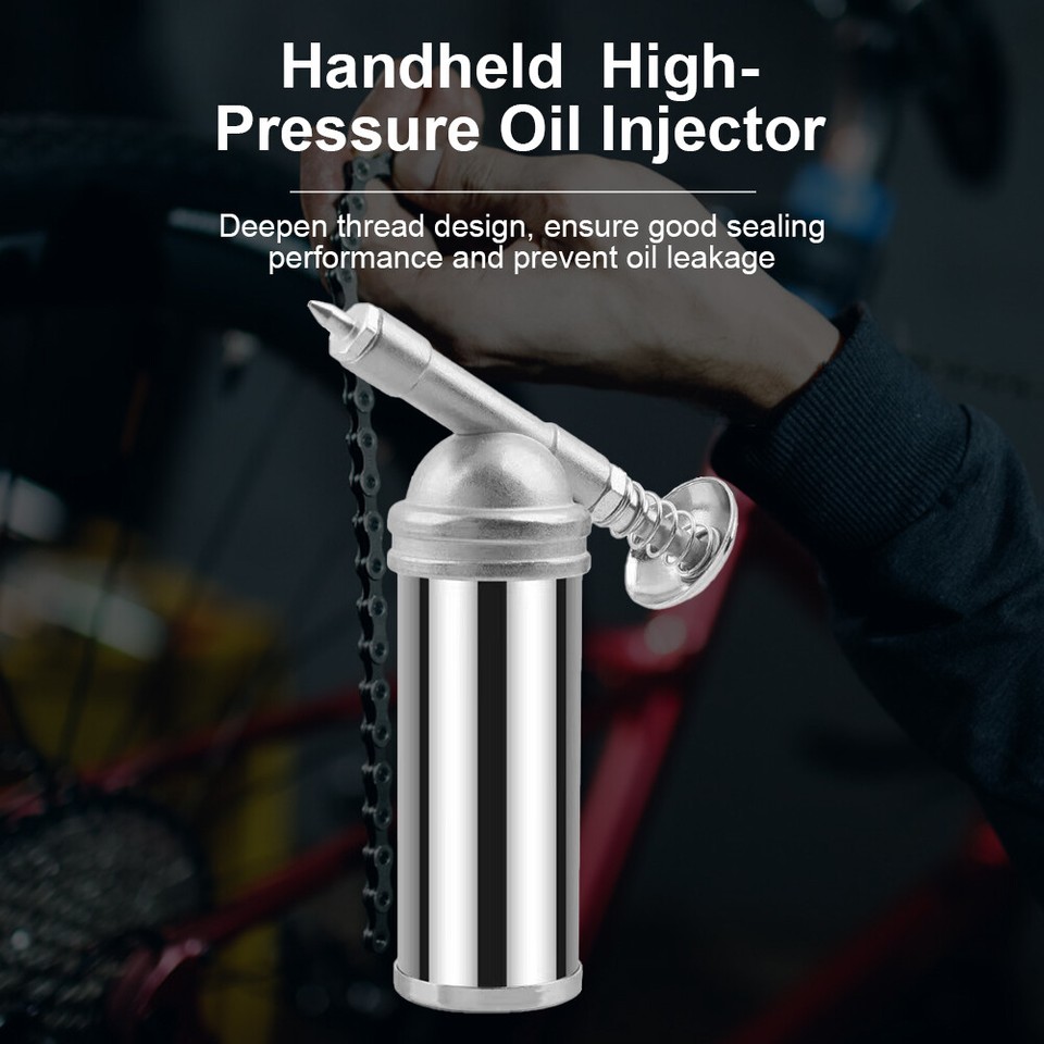 80CC Capacity Oiler Excavator Portable Grease Dispenser Needle Nozzle ...