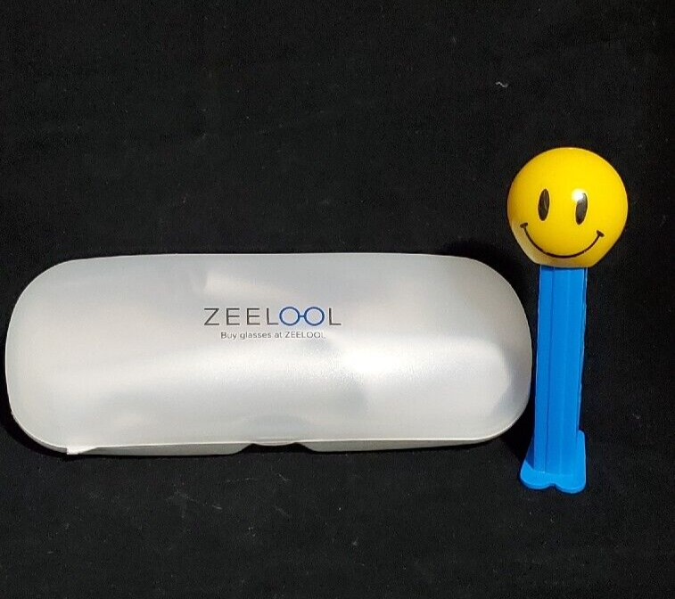 ZEELOOL Empty Eyeglass Hard Clamshell White Case with Cleaning Cloth | eBay