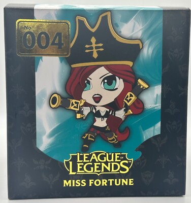 LEAGUE OF LEGENDS MISS FORTUNE No. 004 2014 RIOT GAMES IN ORIGINAL BOX ...