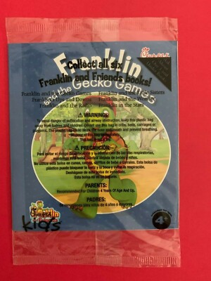 Franklin and the Gecko Games Paperback Book Chick-fil-A Kids Meal Toy ...