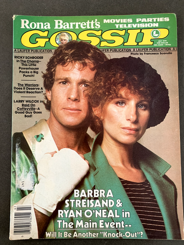 Rona Barrett's Gossip Hollywood Magazines 1970's Lot Barbra Streisand ...