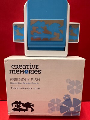 Creative Memories Friendly Fish Decorative Punch NEW IN BOX **Free ...