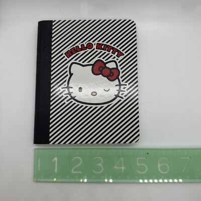 Vintage New Sanrio Original Hello Kitty Mini Composition Book Notepad ...