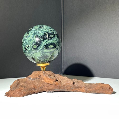 206g Natural Peacock eyeBall Quartz Crystal Healing Sphere Reiki ...