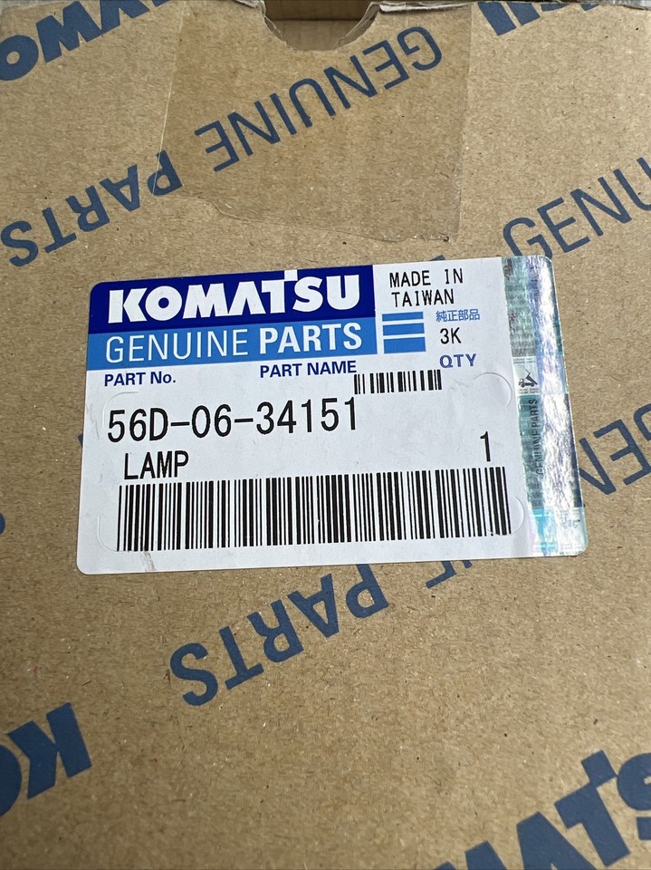 56D-06-34151 komatsu part# Tail Lamp, Genuine | eBay