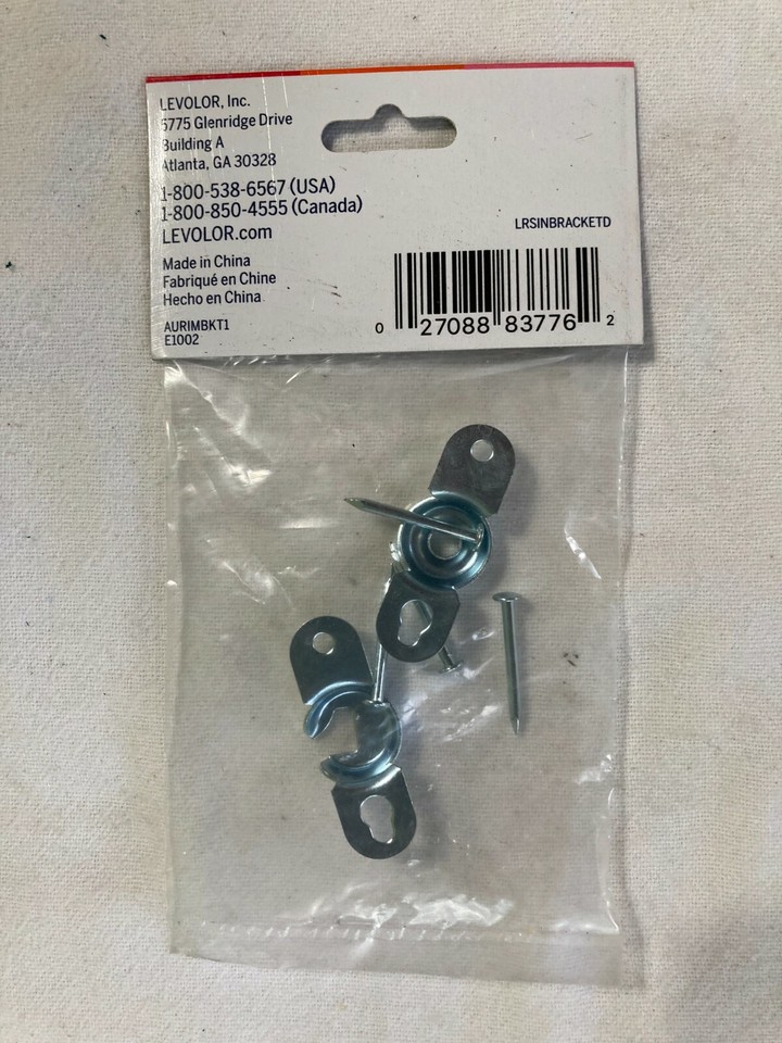 Levolor 43244 Window Frame Roller Shade Mount Brackets | eBay