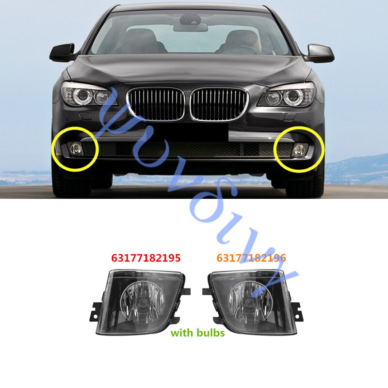 ∞For BMW F01 F02 F03 F04 7-Series 2009-2012 1 Piar Front Fog Light With ...
