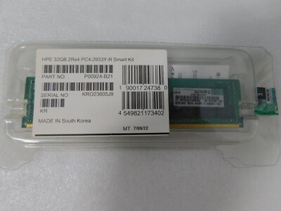 NEW HPE P00924-B21 P06189-001 P03052-091 2RX4 32GB DDR4 PC4-2933Y ECC ...